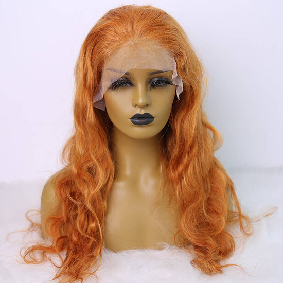 New Trend | Delightful Ginger Lace Front Wig with Human Hair – UBEAUTYWIG